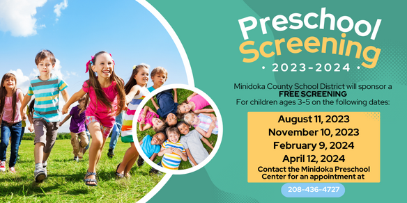 Preschool Screening | We are Minidoka